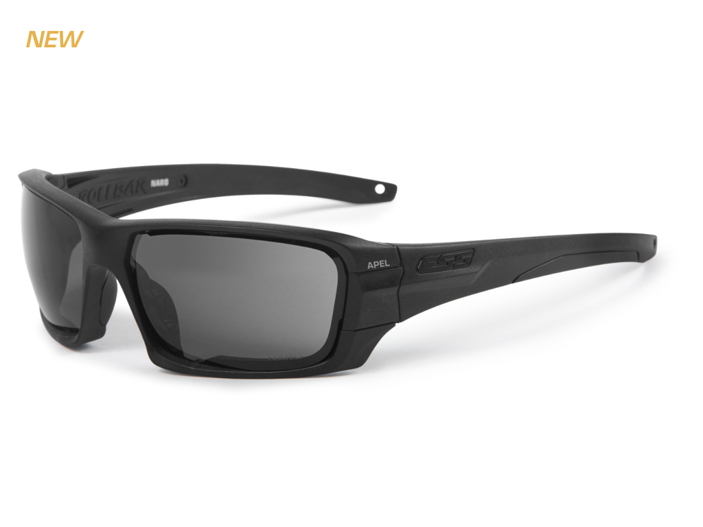 Rollbar NARO Black W/Clear & Smoke Gray APEL | ESS EyePro